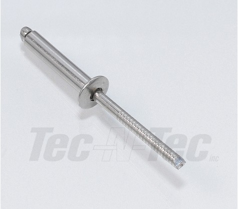 ALL STAINLESS STEEL 316 (A4) BLIND RIVET 3/16 X 3/4 GRIP, Canada