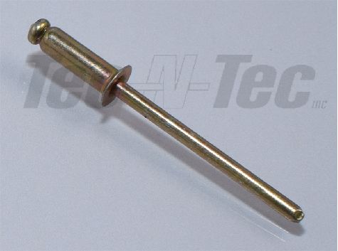 RIVET POP EN MONEL,TIGE:ACIER 5/32 X .350 CAP.RIVETAGE