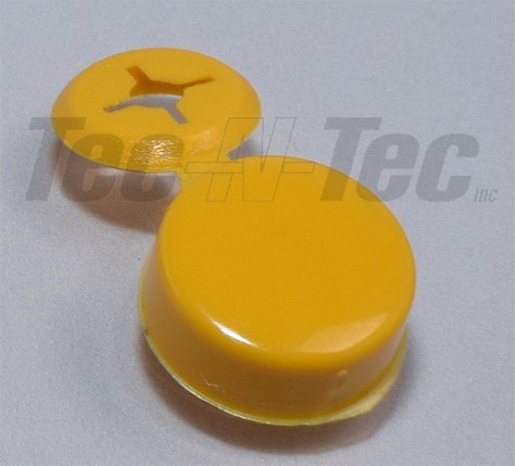 YELLOW NYLON CAP FOR POP RIVET, Canada
