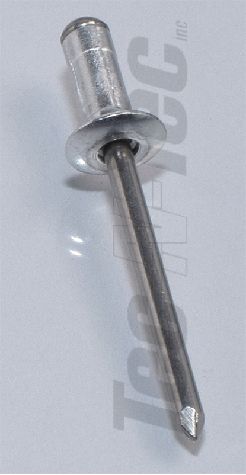 RIVET MULTI-GRIP EN ALUMINIUM TIGE INOX. 3/16 X 1/4 CAP.RIV.