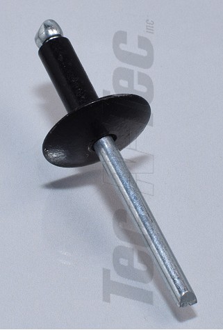 BLACK ALL STEEL BLIND RIVET DIAMETER 3/16 X 3/8 MAX. GRIP, Canada
