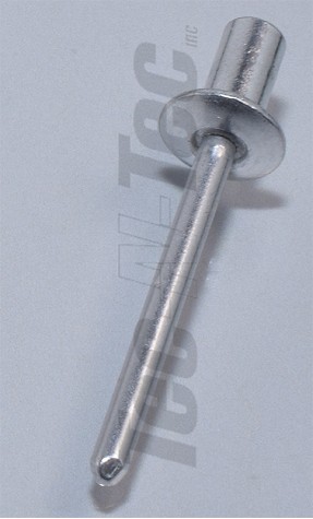 ALL ALUMINUM WATERPROOF RIVET 3/16 DIAMETER X 1/8 MAX. GRIP, Canada