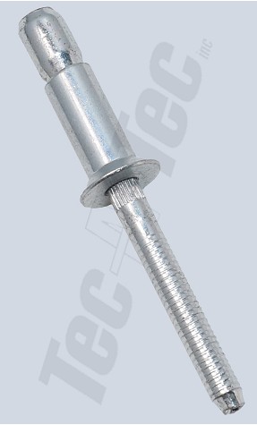 STEEL STRUCTURAL RIVET, CTSK DIAMETER 3/16X.125 -.331 GRIP, Canada