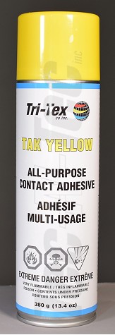 SPRAY ADHESIVE TAK YELLOW 380g (13.4oz), Canada