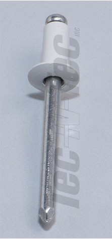 ALL ALUMINUM BLIND RIVET 3/16 X 1/8 MAX. GRIP WHITE, Canada