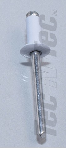 ALL ALUMINUM BLIND RIVET 3/16 X 1/4 MAX. GRIP WHITE, Canada