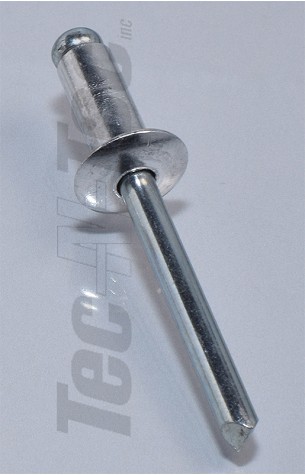 ALL ALUMINUM BLIND RIVET DIAMETER 1/4 X 3/8 MAX. GRIP, Canada
