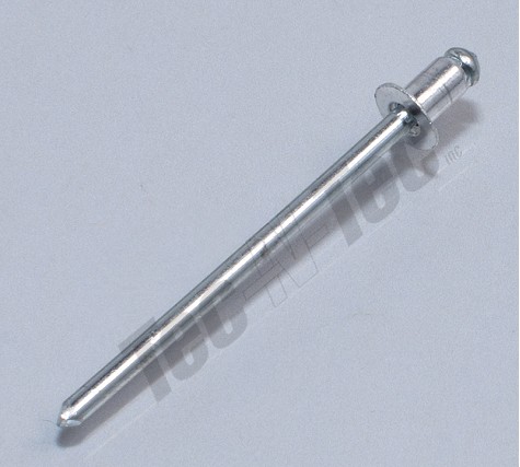 ALUMINIUM BLIND RIVET STEEL STEM 1/8 X 1/16 GRIP CTSK 120°, Canada