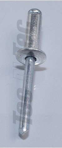 ALUMINIUM BLIND RIVET WITH STEEL MANDREL 1/4 X 1/2 GRIP, Canada