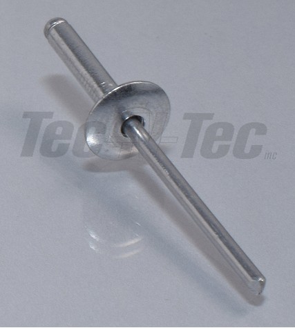 ALL ALUMINUM BLIND RIVET 1/8 DIAMETER X 1/2 MAX. GRIP, Canada