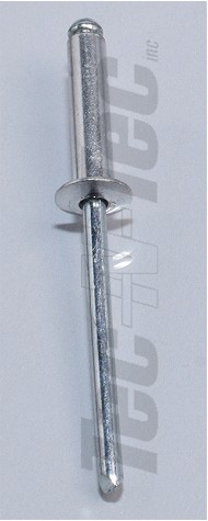 ALUMINIUM BLIND RIVET STEEL MANDREL 5/32 X 3/8 GRIP, Canada