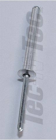 ALL ALUMINUM BLIND RIVET 3/16 DIAMETER X 1" MAX. GRIP, Canada