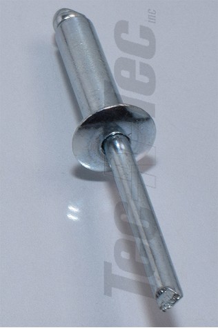 TEC, ALL STEEL BLIND RIVET DIAMETER 1/4 X 1/2 MAX. GRIP, Canada