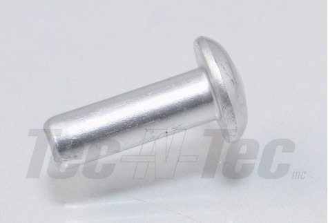 5052 ALUMINUM SOLID RIVET 3/16 X 9/16 OVAL HEAD, Canada