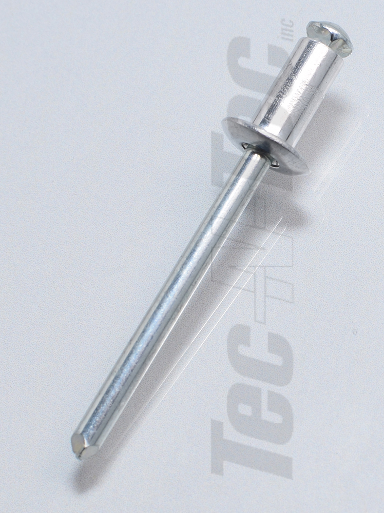 RIVET ECLATE CORPS: ALUMINIUM TIGE: ACIER 3/16 X.197 CAP.RIV